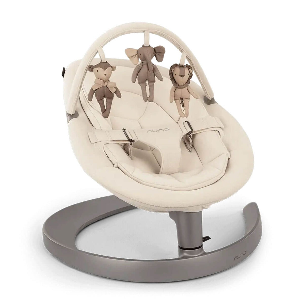 Nuna LEAF Grow Rocker with Toy Bar - Cloud | Simply Baby